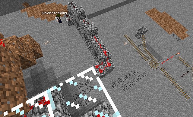 8 Track Switch & Minecart Station w\ ALL Amenities Minecraft Map