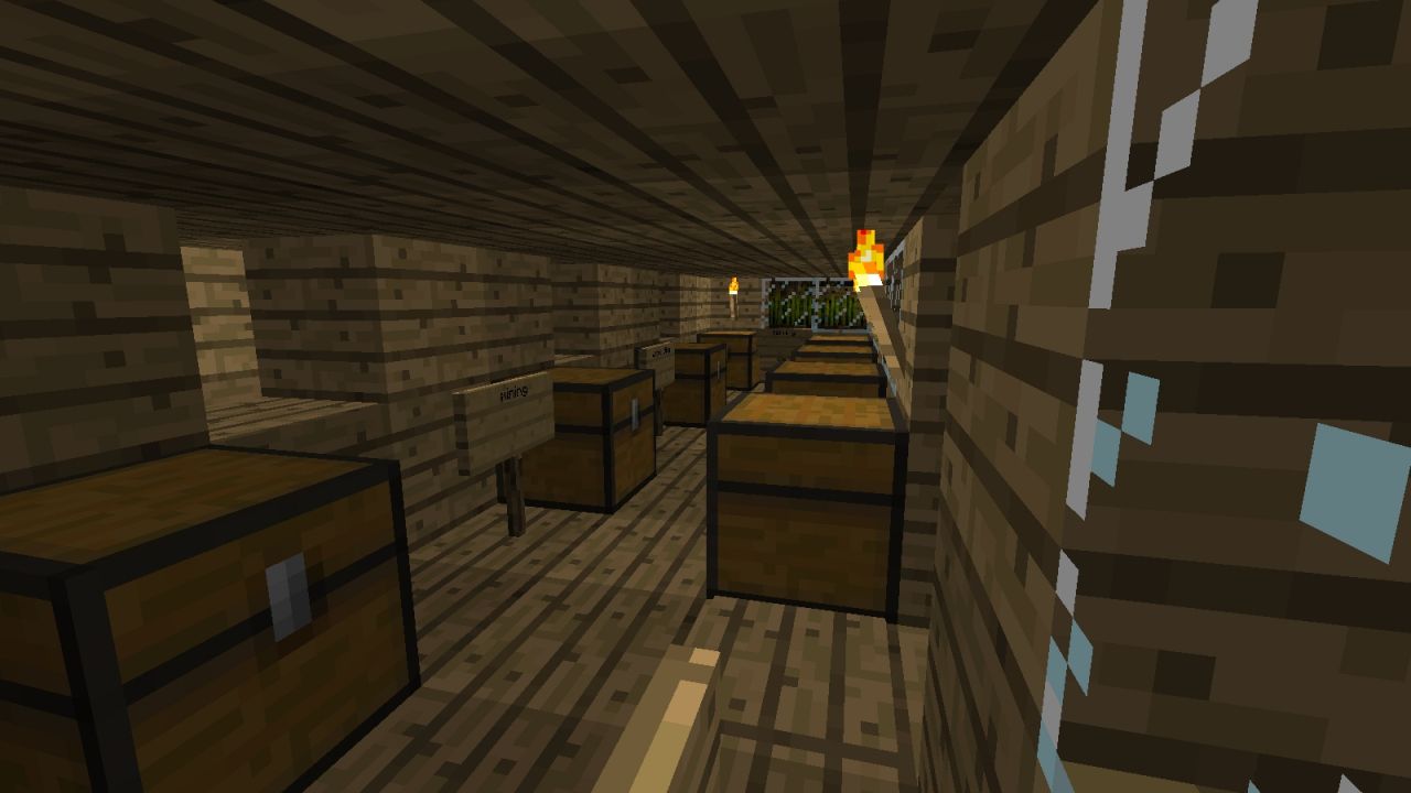 city - lower class public buildings Minecraft Map