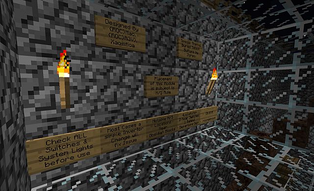 8 Track Switch & Minecart Station w\ ALL Amenities Minecraft Map