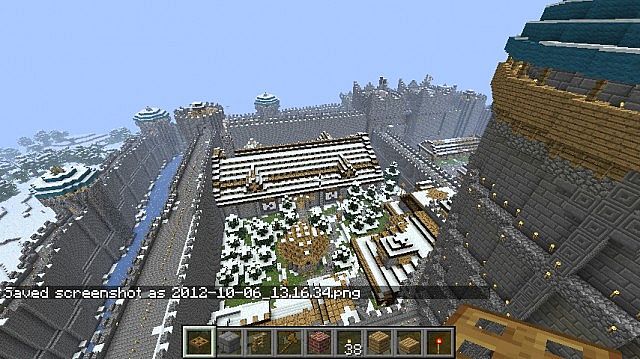 winterfell Minecraft Map