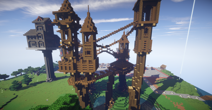 Bird houses Minecraft Map