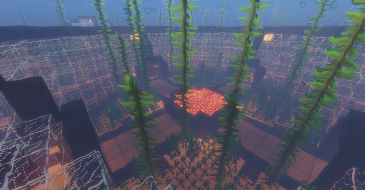 Under water modern base Minecraft Map