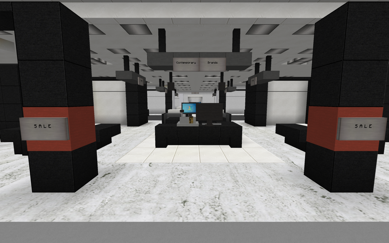 Custom Luxury Department Store (interior) Minecraft Map