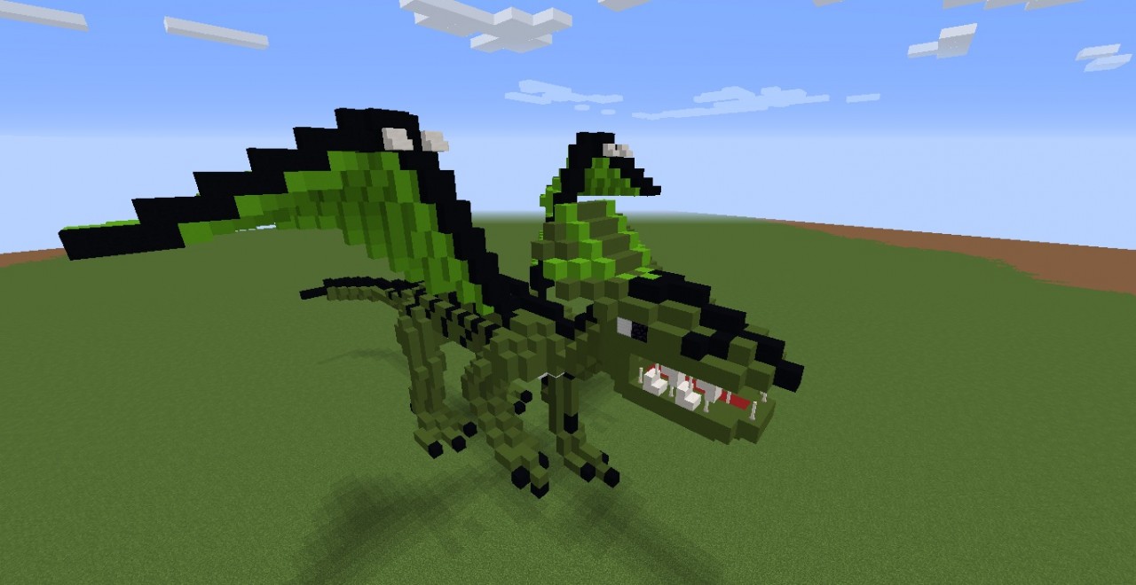 Green Tiger (Dragon) Minecraft Project