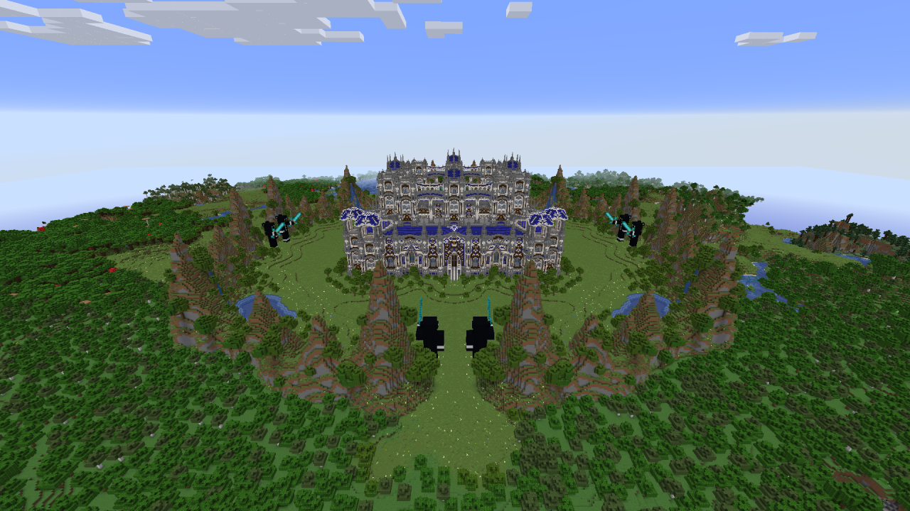 Star Castle Factions Survival Server Spawn Minecraft Map