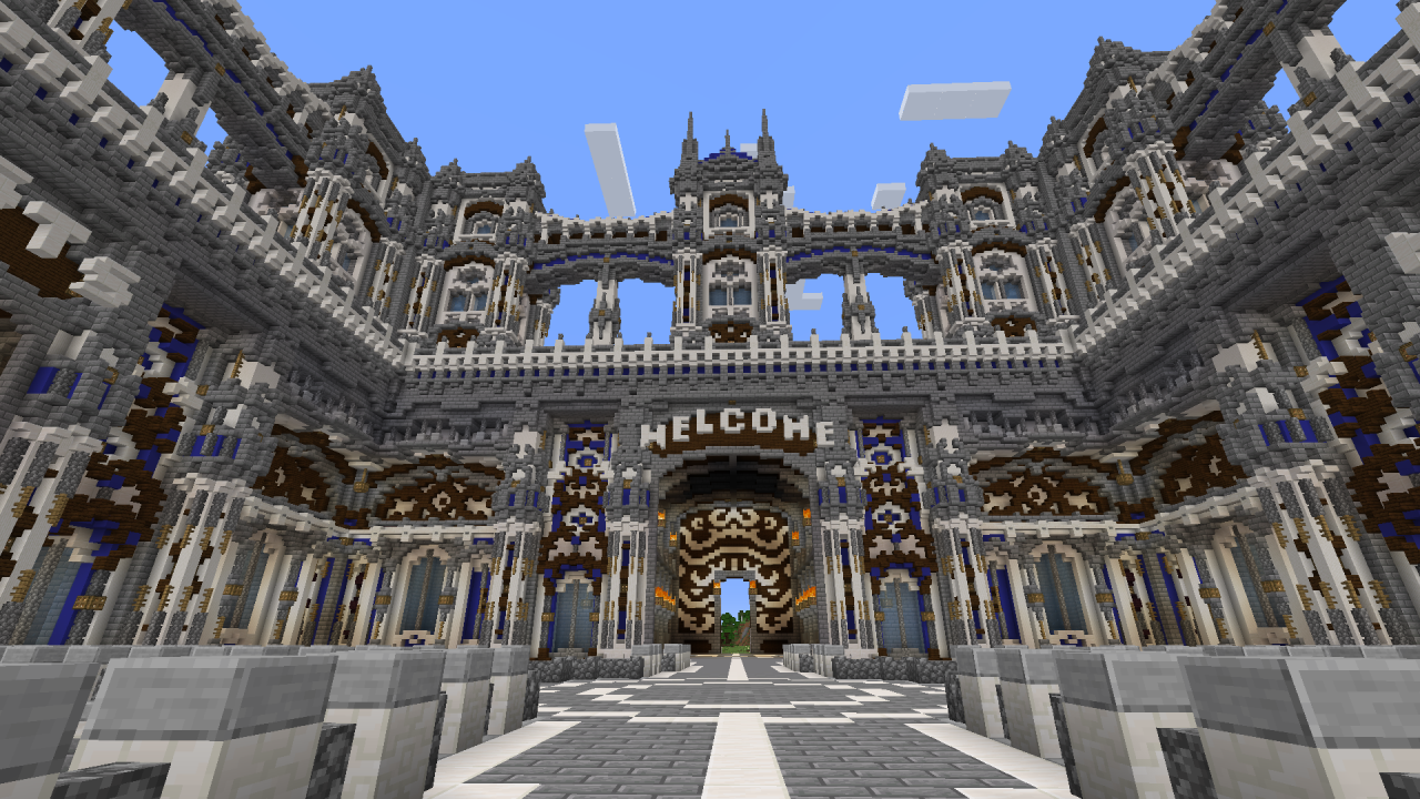 Star Castle Factions Survival Server Spawn Minecraft Map