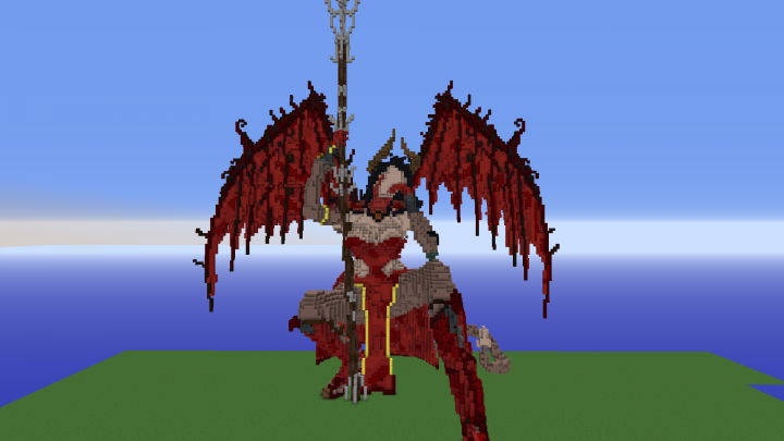 Young Demon Lady Minecraft Map
