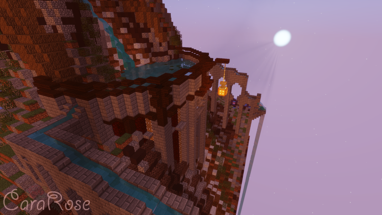 Lost in Paradise | Medieval Temple | Landscape | Minecraft Timelapse ...