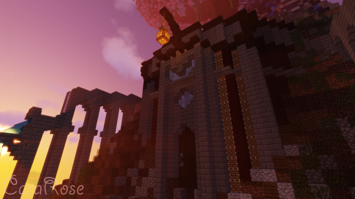 Lost in Paradise | Medieval Temple | Landscape | Minecraft Timelapse ...