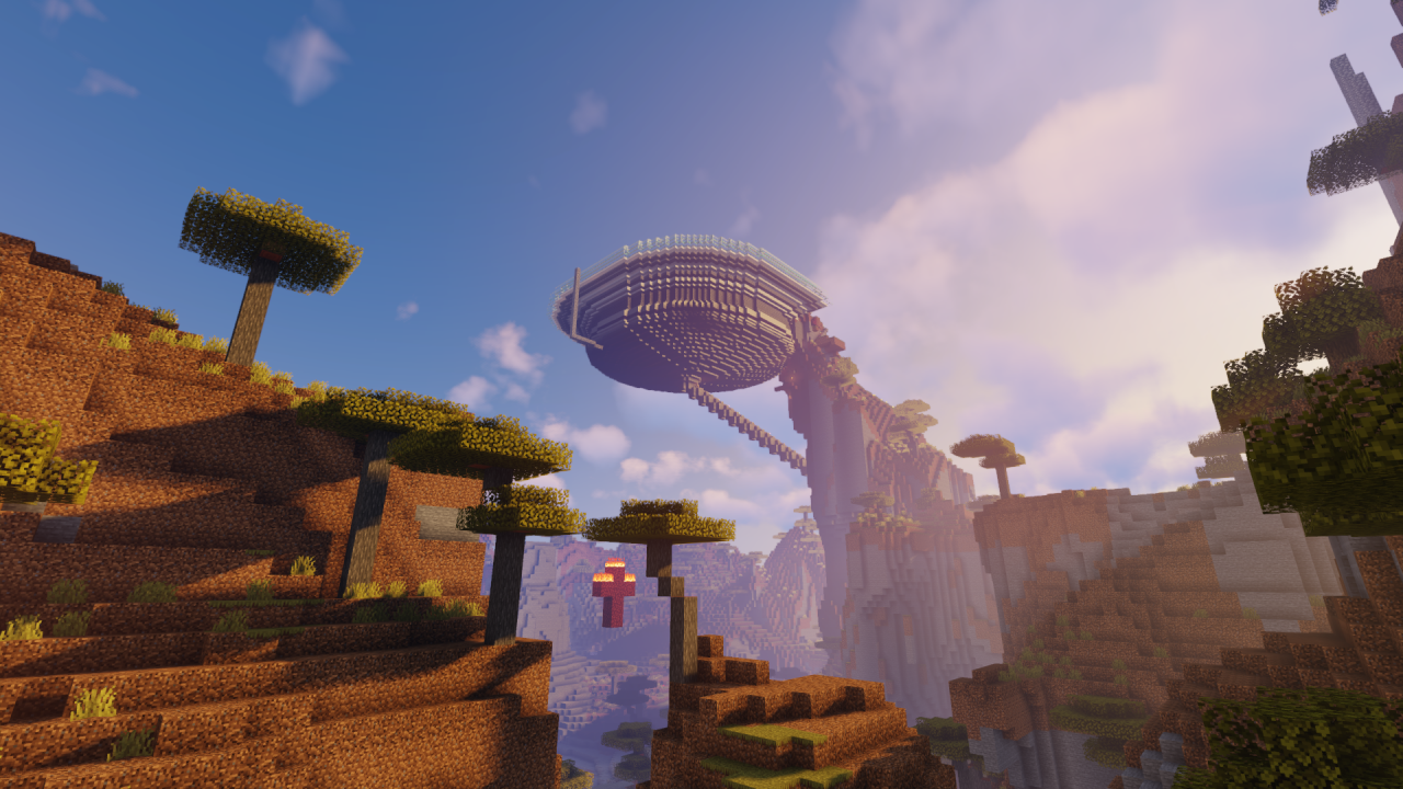 Vanilla Survival Server Arena Minecraft Map