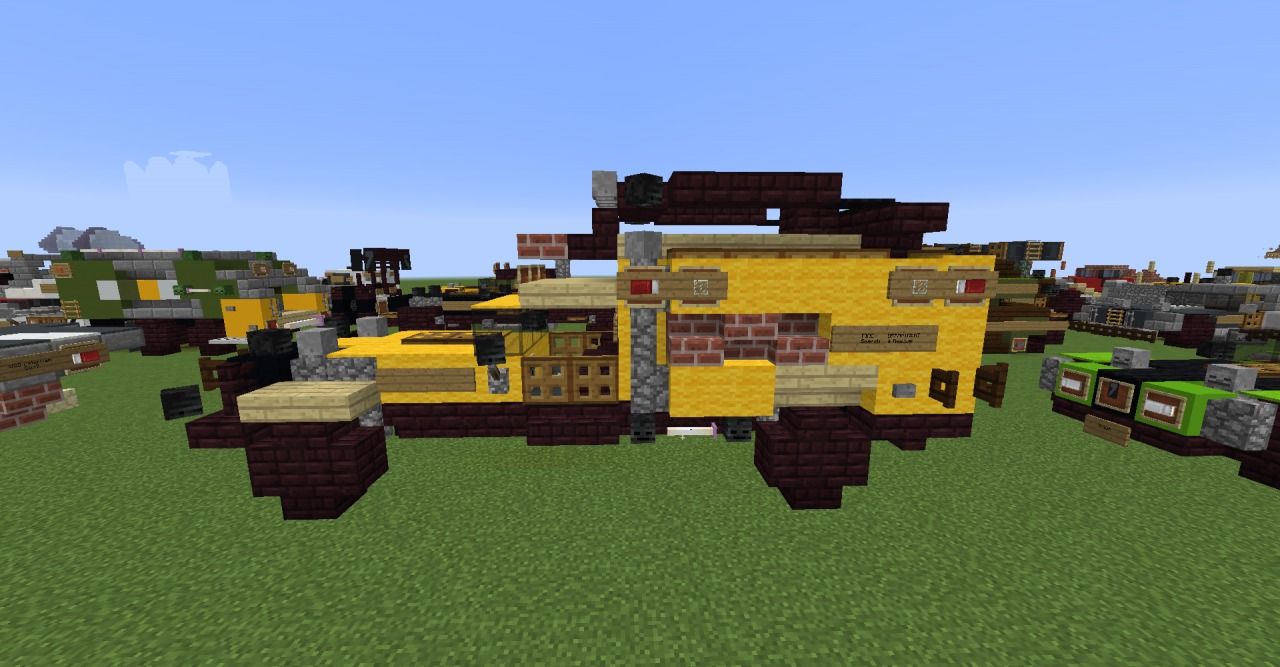 Caterham Autobot Ratchet (Transformers) Minecraft Map