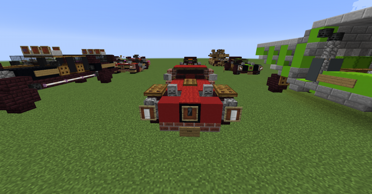 Caterham Autobot Dino (Dark of the Moon) Minecraft Map