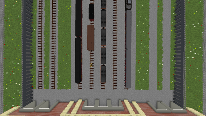 RAILWAY MUSEUM (Immersive Railroading) Minecraft Map