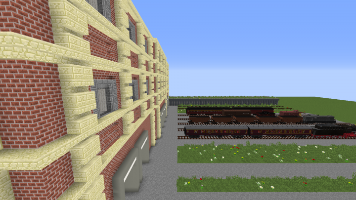 RAILWAY MUSEUM (Immersive Railroading) Minecraft Map