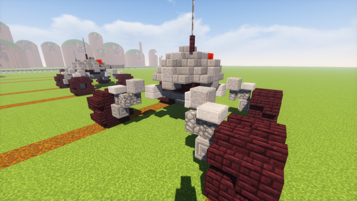 STAR WARS DSSD1 Dwarf Speed Spider Droid Minecraft Map