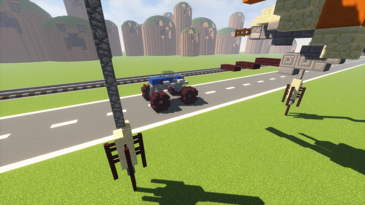 HALF LIFE 2 Combine APC MonsterTruck Minecraft Map