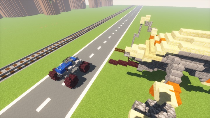 HALF LIFE 2 Combine APC MonsterTruck Minecraft Map