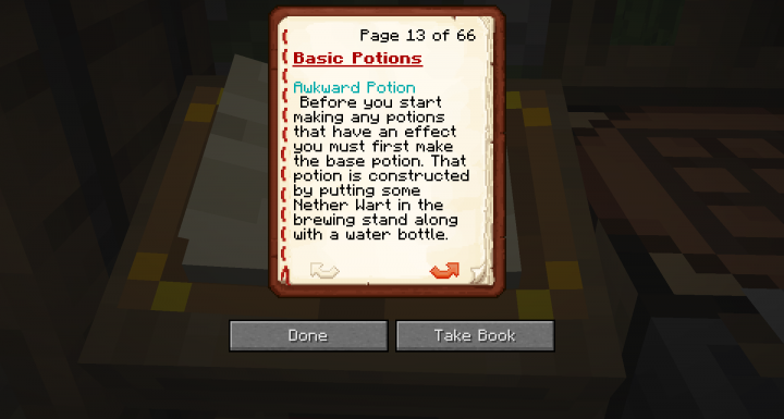 Alchemical Guide [Brewing Guide] Minecraft Data Pack