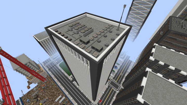 60s-70s Skyscraper Minecraft Map