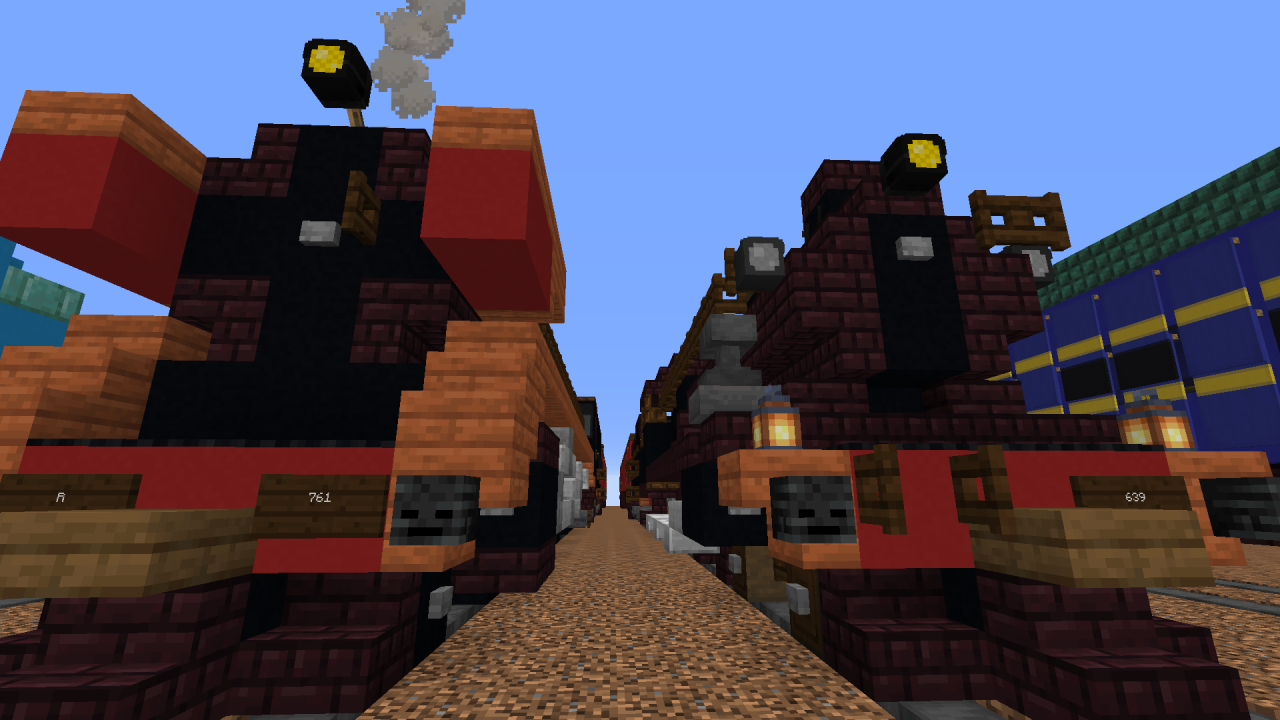 Steamrail Victoria "50 years of the Vintage Train" special Minecraft Map