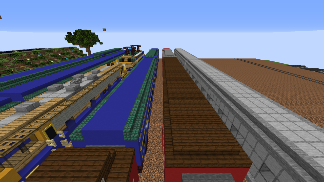 Steamrail Victoria "50 years of the Vintage Train" special Minecraft Map