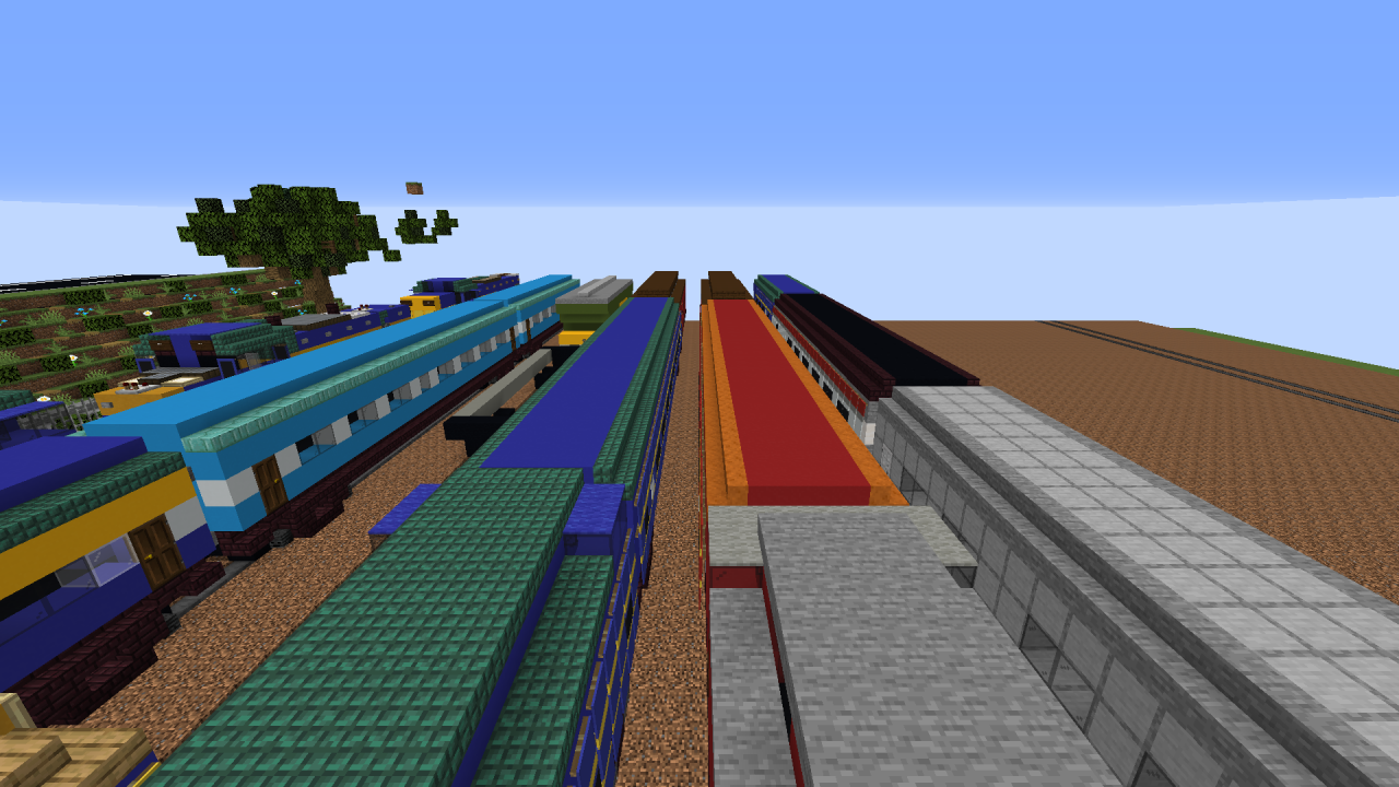 Steamrail Victoria "50 years of the Vintage Train" special Minecraft Map