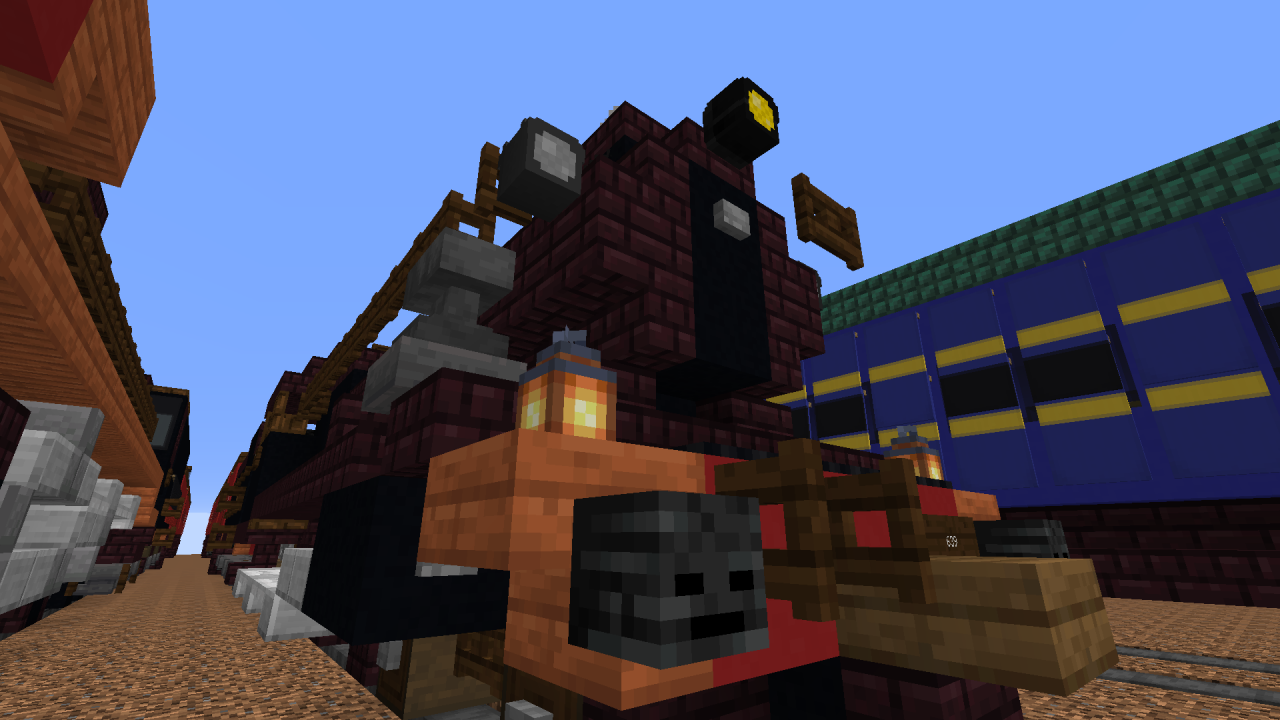 Steamrail Victoria "50 years of the Vintage Train" special Minecraft Map