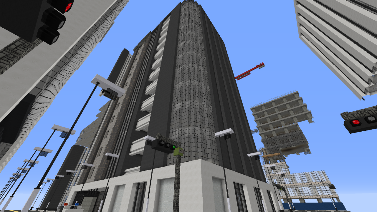 A random office building Minecraft Map