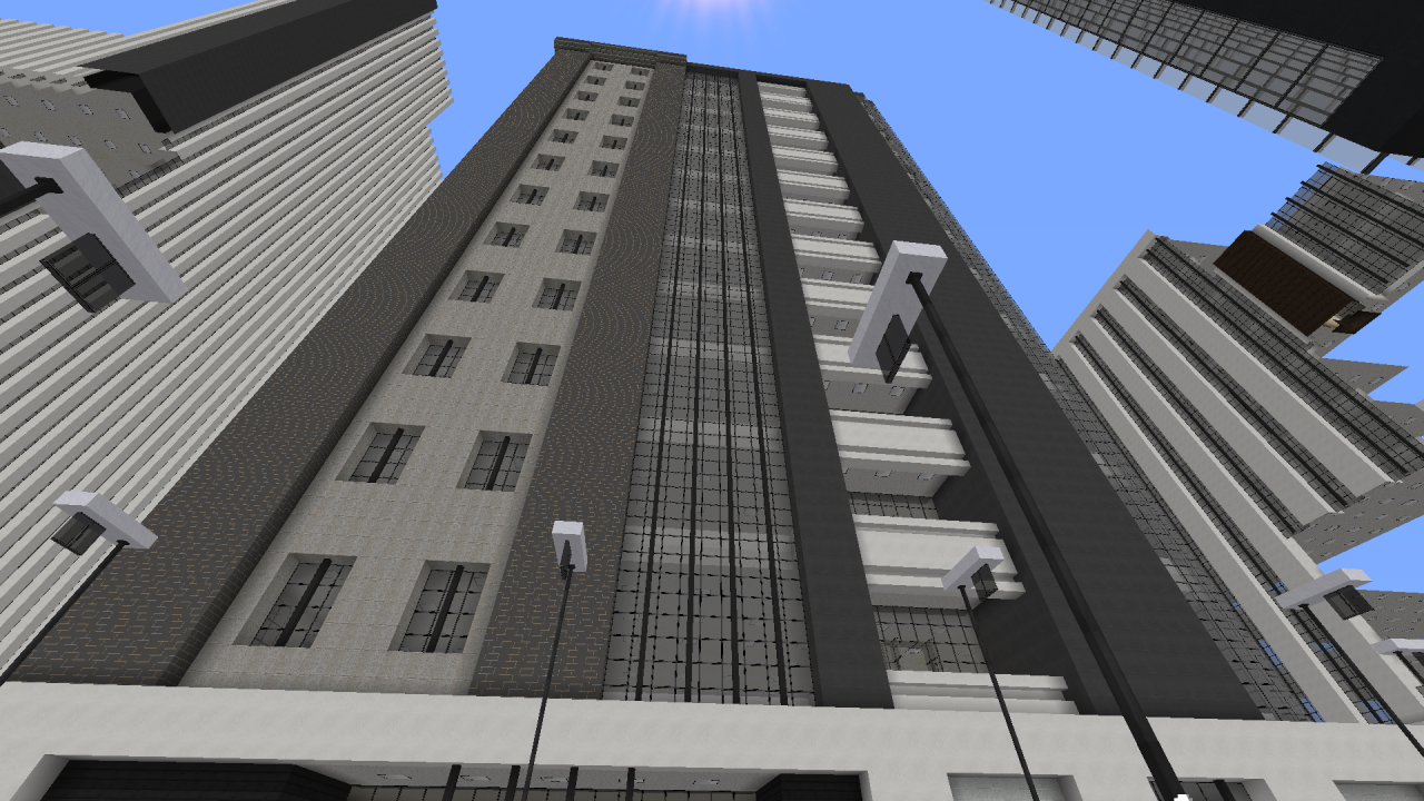 A random office building Minecraft Map