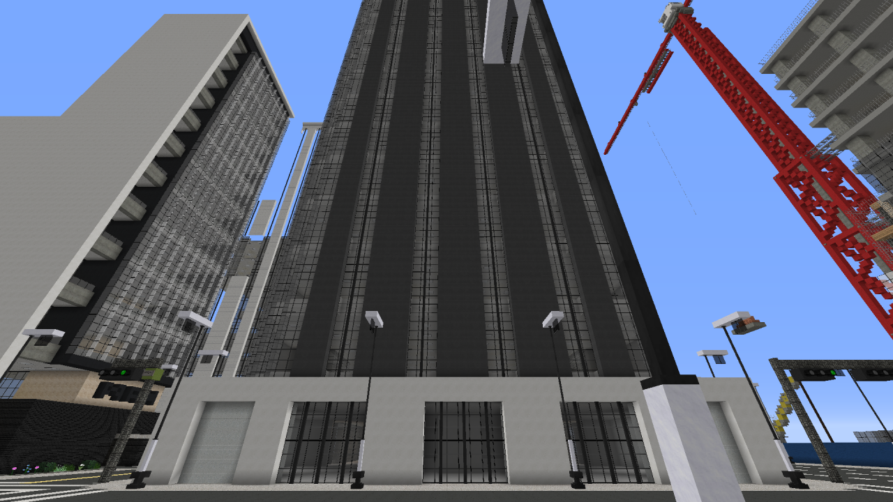 A random office building Minecraft Map