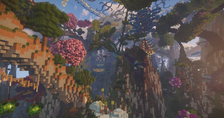 Soraxus Server Survival Spawn: "Essensu" エッセンス Minecraft Map