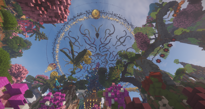 Soraxus Server Survival Spawn: "Essensu" エッセンス Minecraft Map