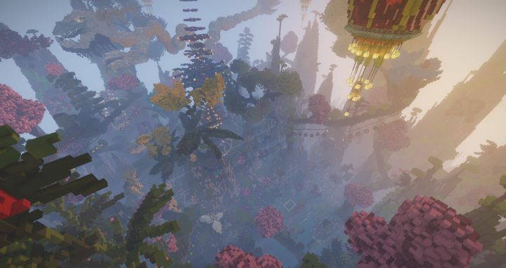 Soraxus Server Survival Spawn: "Essensu" エッセンス Minecraft Map