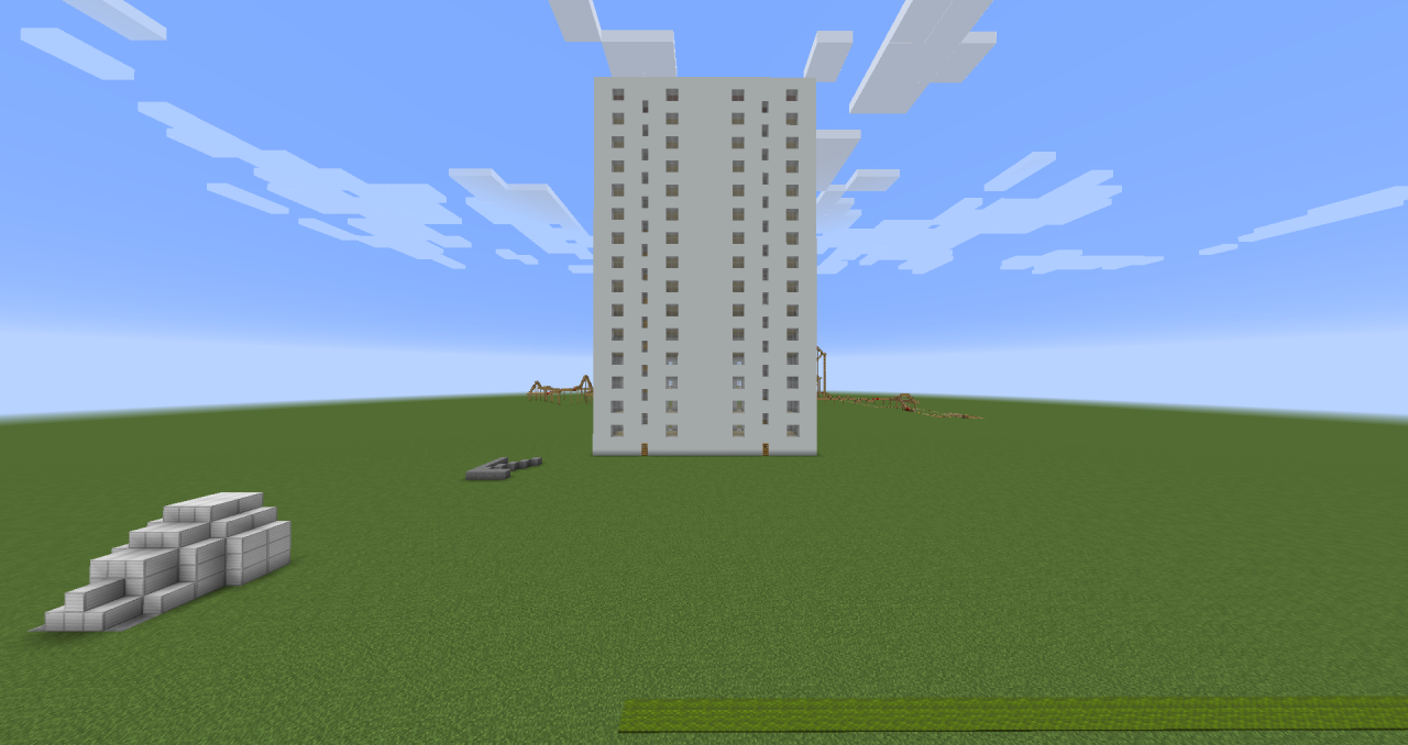 Block of flats adventure ALPHA 4 [1.12.2] Minecraft Map