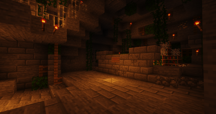 Stone leaves - Spawn Minecraft Map