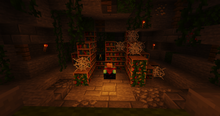 Stone leaves - Spawn Minecraft Map