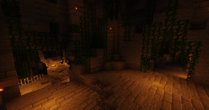 Stone leaves - Spawn Minecraft Map