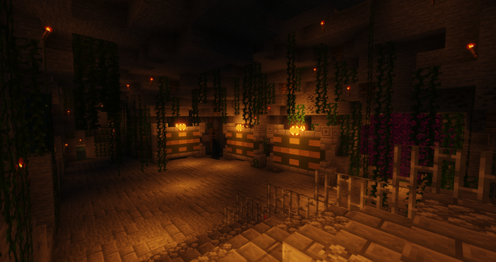 Stone leaves - Spawn Minecraft Map