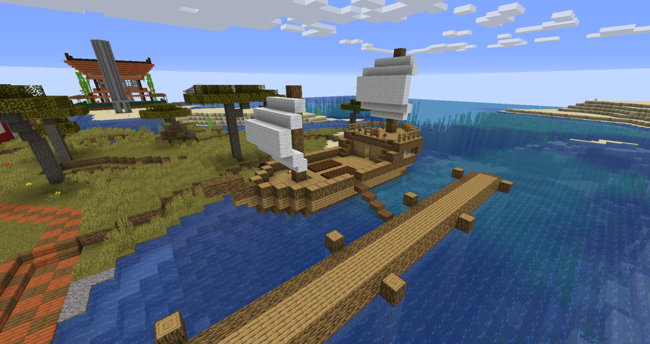 My First Boat :D Minecraft Map