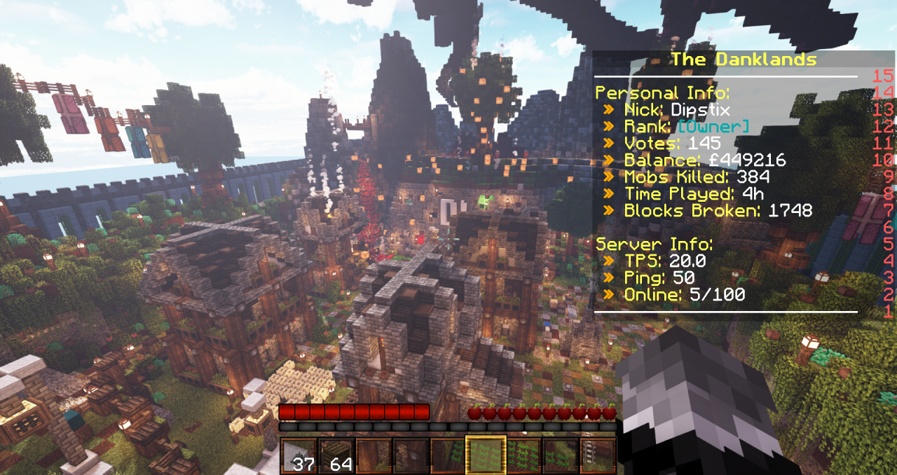 The Danklands - RPG Survival Minecraft Server