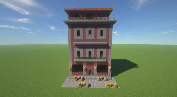 Ice Cream Parlor Minecraft Map