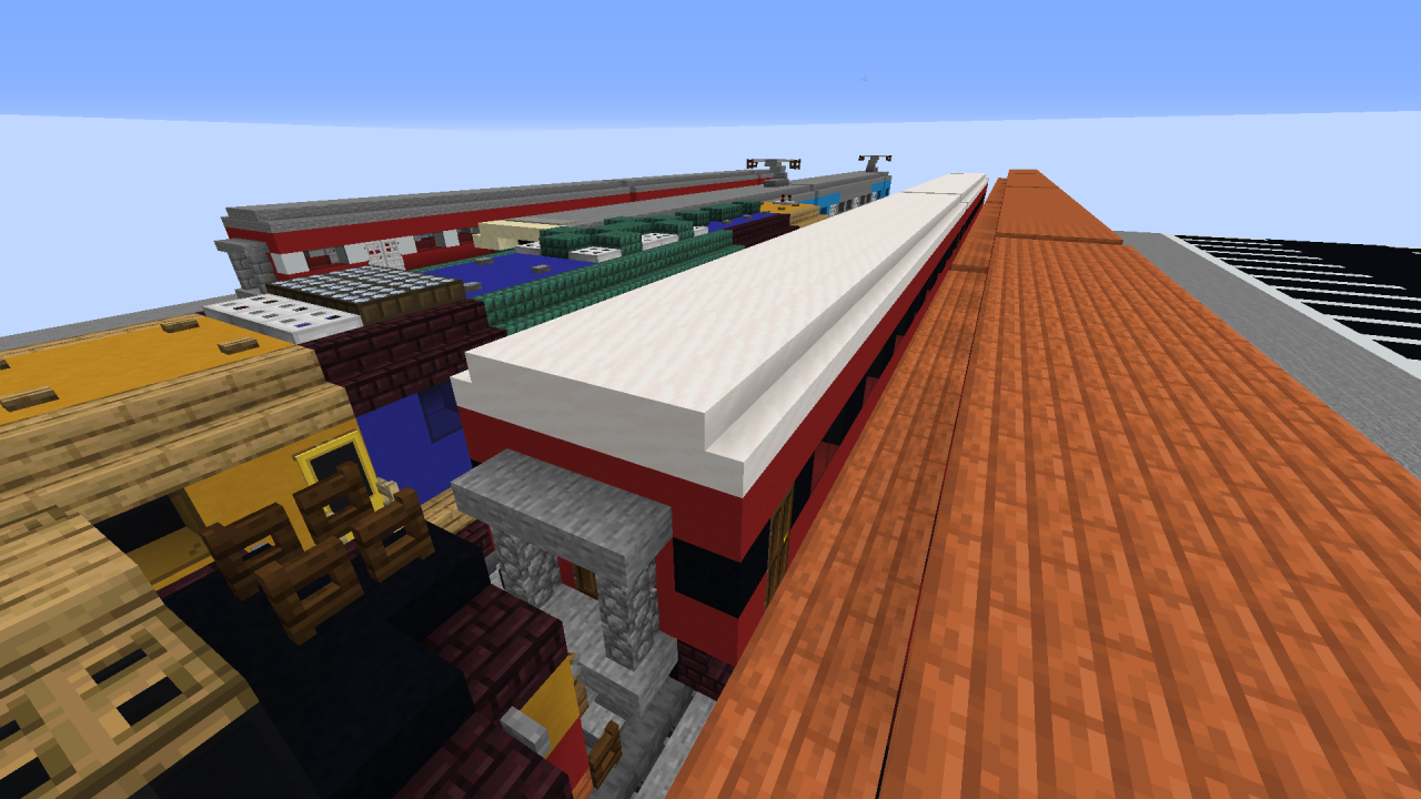 707 operations steam and streamliner tour August 2018 Minecraft Map