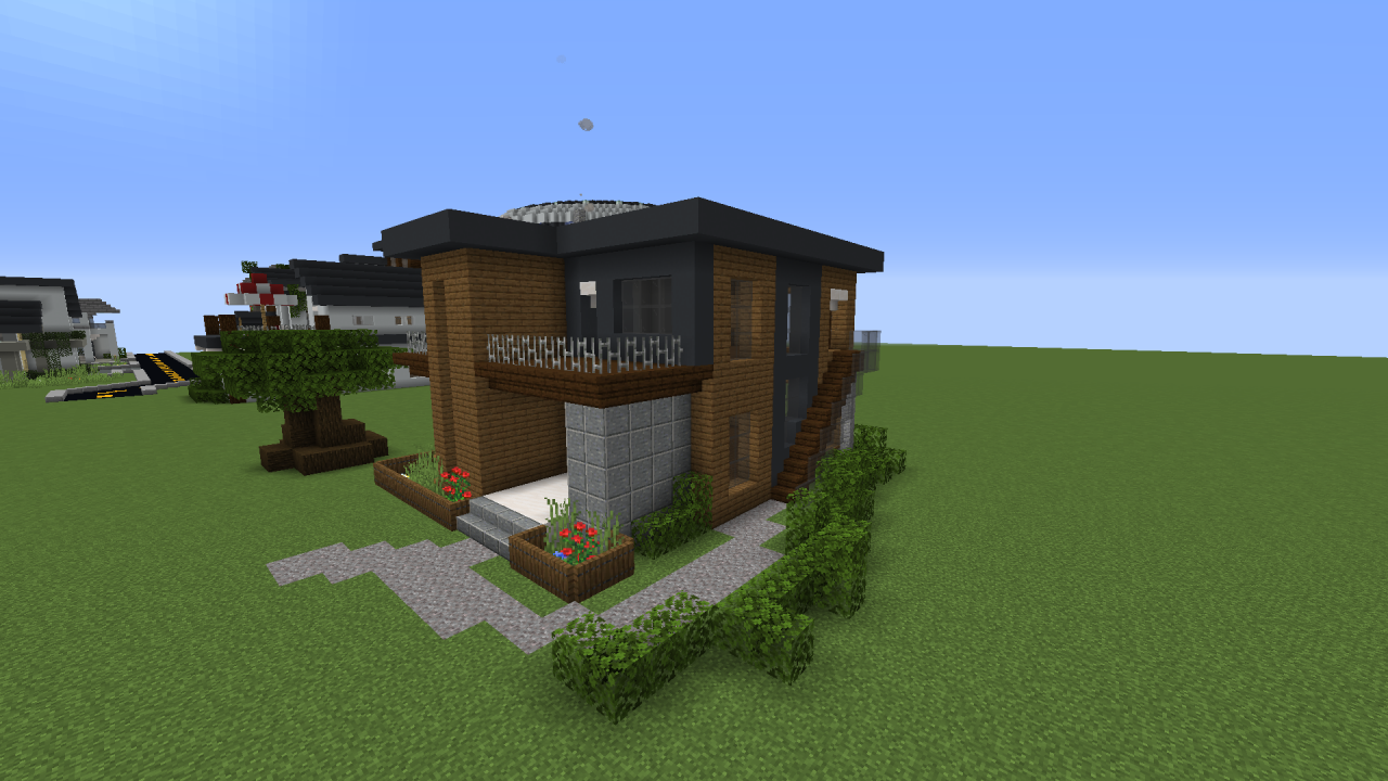Small Modern Minecraft Home Minecraft Map