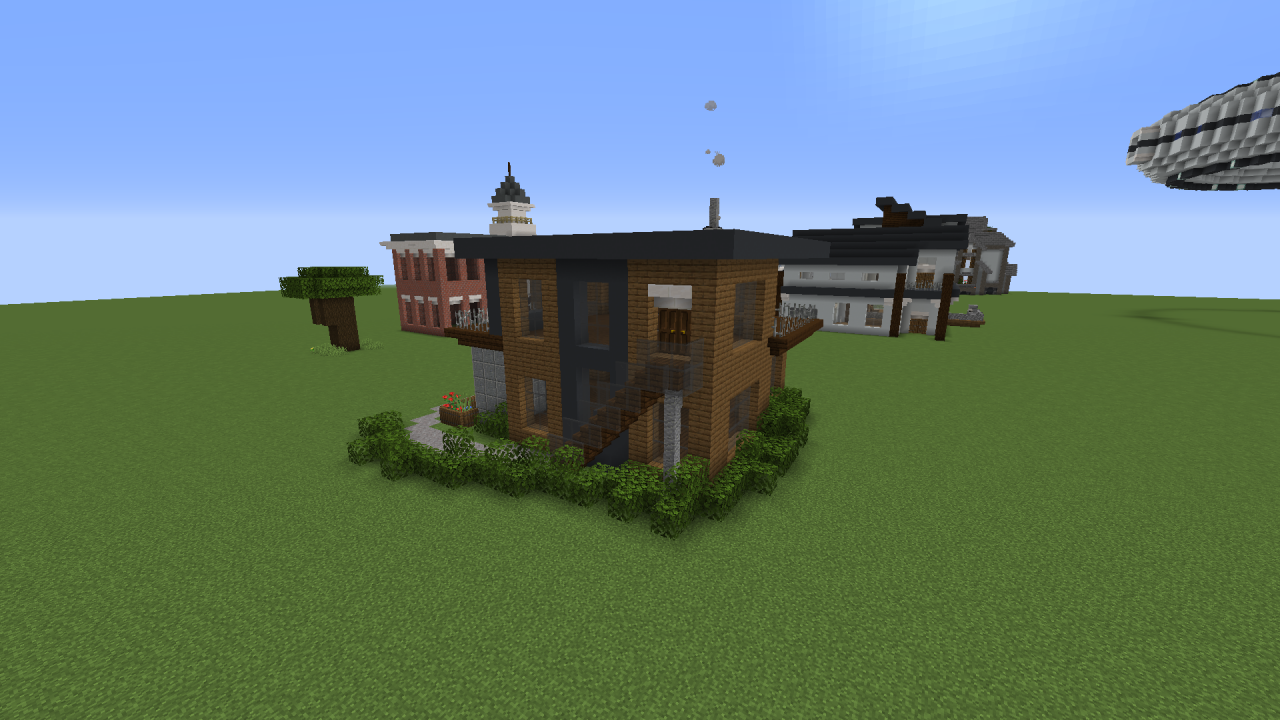 Small Modern Minecraft Home Minecraft Map