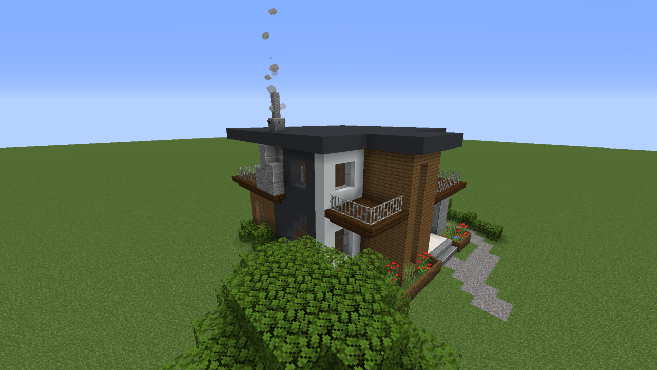 Small Modern Minecraft Home Minecraft Map