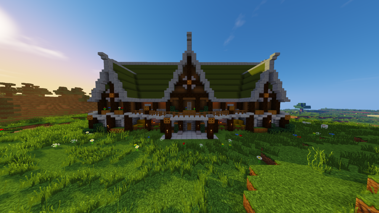 Rustic Mansion Minecraft Map