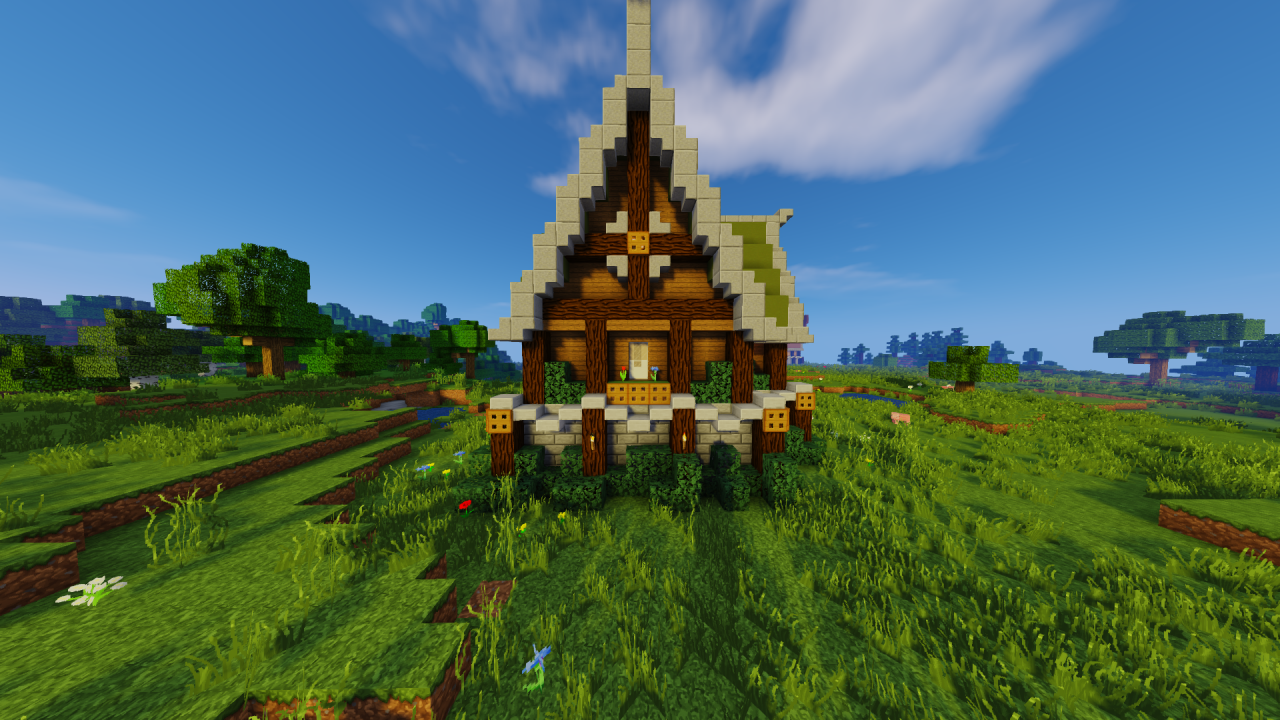 Rustic Mansion Minecraft Map