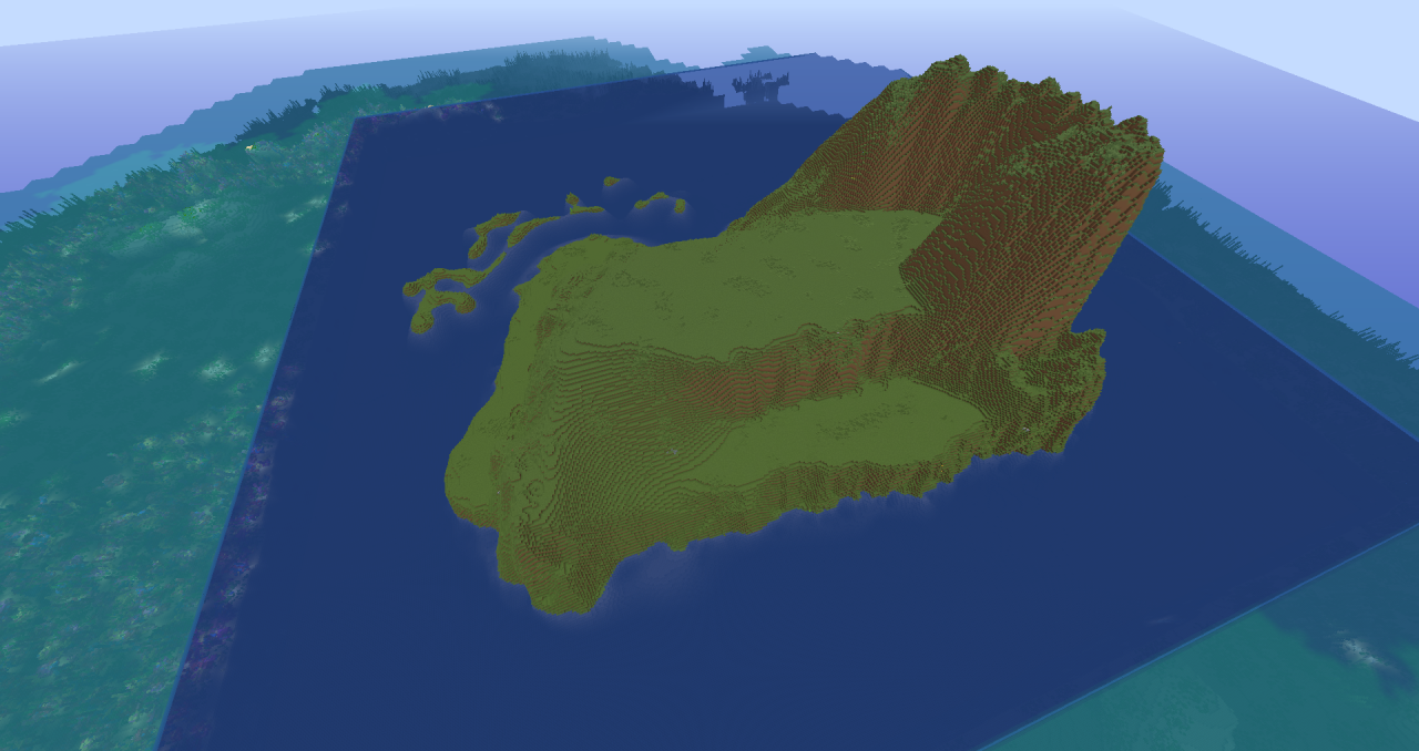 Isle in minecraft 1.14 Minecraft Map