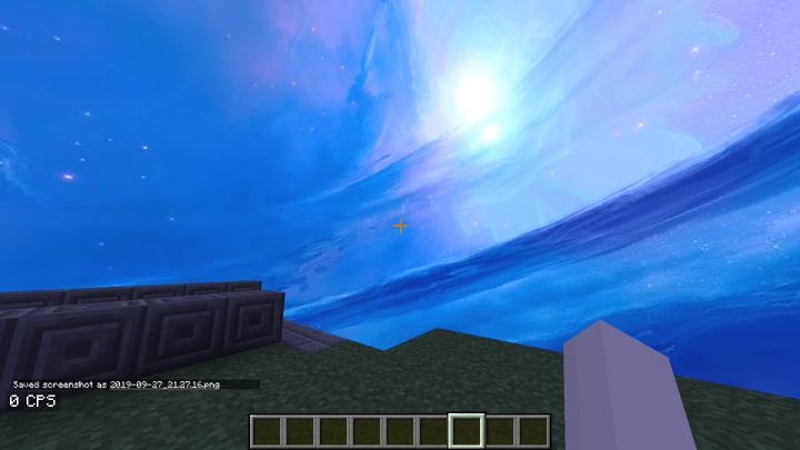 Blue Cosmos Sky Overlay (Custom sky overlay!) Minecraft Texture Pack