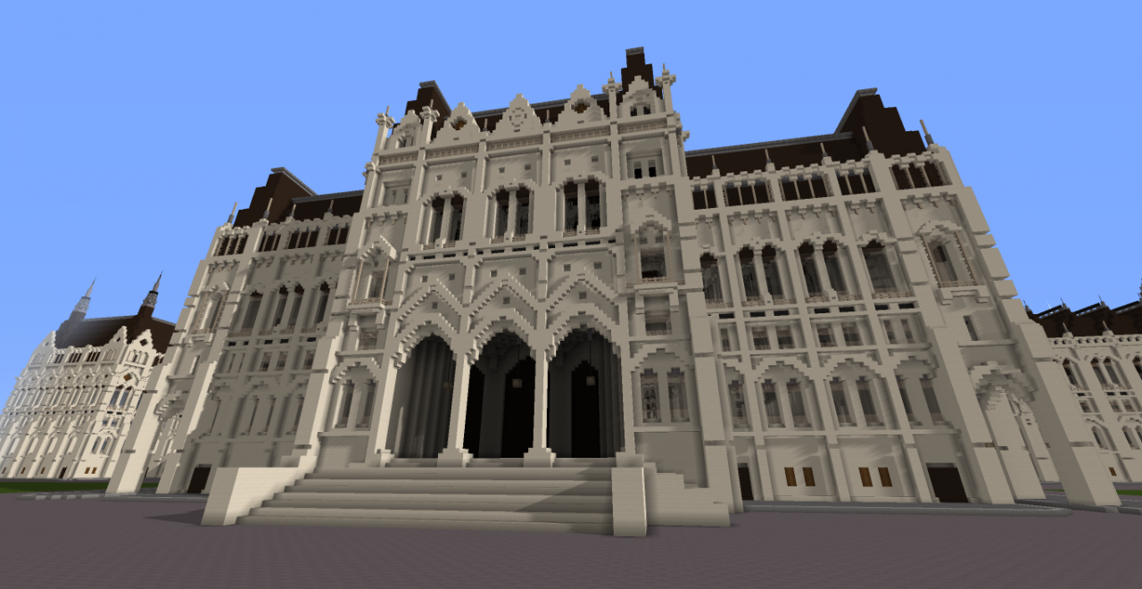 Orszaghaz (Hungarian Parliament Building) Minecraft Map